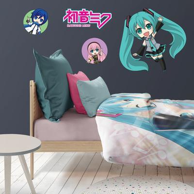 'Hatsune Miku - Characters RoomScapes Wall Decals (22" x 34")' Wall ...