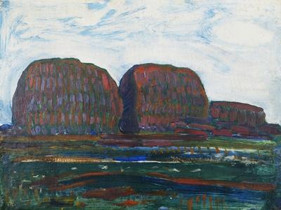 Haystacks III, Giclee Print | AllPosters.com