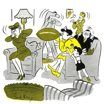 'Hazel Cartoon' Giclee Print - Ted Key | AllPosters.com