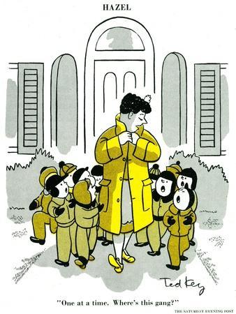 'Hazel Cartoon' Giclee Print - Ted Key | AllPosters.com