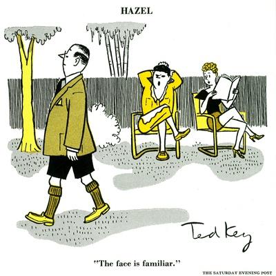 'Hazel Cartoon' Giclee Print - Ted Key | AllPosters.com