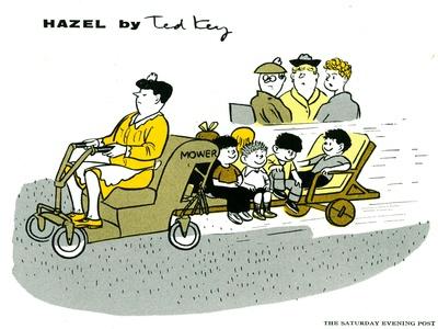 'Hazel Cartoon' Giclee Print - Ted Key | AllPosters.com