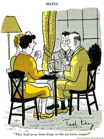 'Hazel Cartoon' Giclee Print - Ted Key | AllPosters.com