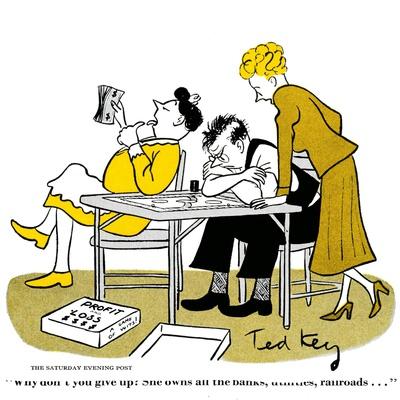 'Hazel Cartoon' Giclee Print - Ted Key | AllPosters.com