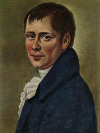 ''Heinrich von Kleist 1777-1811. - Gemälde von Graff', 1934' Giclee ...