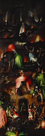 'Hell, Right Wing of the Last Judgment Triptych' Giclee Print ...
