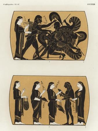 'Hercules Fighting Geryon and Perseus Receiving Gifts to Defeat Medusa ...