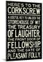 'Here's To The Corkscrew' Prints | AllPosters.com