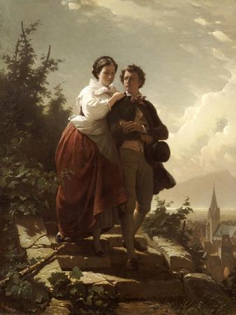 'Hermann and Dorothea, 1872' Giclee Print - Arthur Georges Baron Von ...