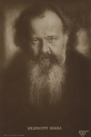 'Hermann Bahr' Photographic Print | AllPosters.com
