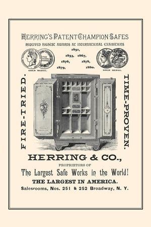 Herring's Patent Champion Safes | AllPosters.com