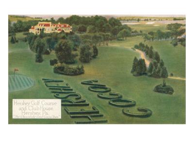 'Hershey Golf Course, Hershey, Pennsylvania' Print | AllPosters.com