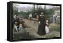 'Hester Prynne and His Daughter Pearl. Characters of the American Novel ...