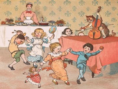 'Hey Diddle Diddle' Giclee Print - Randolph Caldecott | AllPosters.com