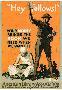 Hey Fellows American Library Association WWI War Propaganda Art Print ...