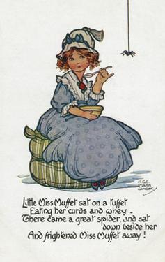Little Miss Muffet Posters, Prints, Paintings & Wall Art | AllPosters.com