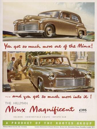 'Hillman Minx Magnificent' Poster | AllPosters.com