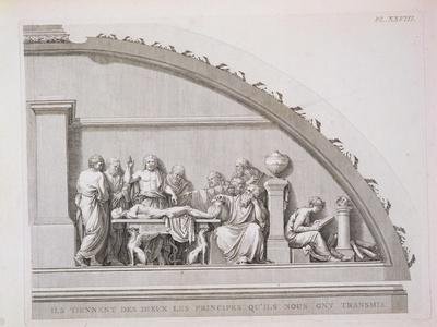 'Hippocrates Teaching, from "A Description of the School of Surgery in ...