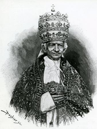 'His Holiness Pope Leo XIII (1810-1903)' Giclee Print | AllPosters.com