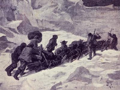 'History of Danish Explorer Ludvig Mylius Erichsen' Giclee Print ...