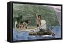 'History of Indigenous Peoples: Native Americans in a Canoe Hunting ...