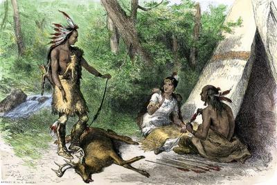 'History of Indigenous Peoples: Native Americans Returning from Hunting ...