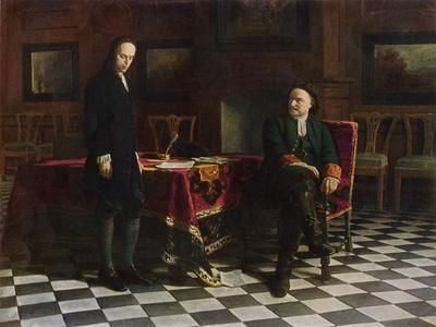 'History of Kings. Peter the Great (1672-1725) of Russia and His Son ...