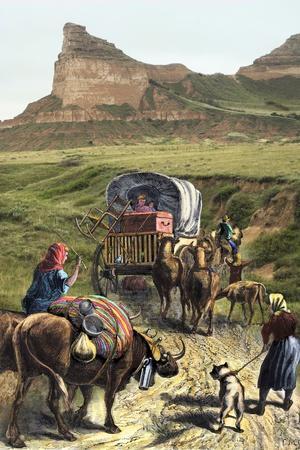 'History of the West Conquete Settlers: American Pioneers. Travels of ...