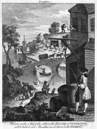 'Hogarth, False Perspective' Poster | AllPosters.com