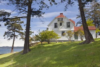 'Home of Turn Point Lighthouse Keeper, Stuart Island, Washington, USA ...