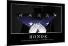'Honor: Inspirational Quote and Motivational Poster' Photographic Print ...