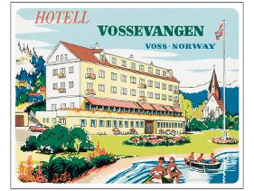 'Hotell Vossevangen, Voss-Norway' Premium Giclee Print | AllPosters.com