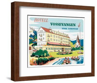 'Hotell Vossevangen, Voss-Norway' Premium Giclee Print | AllPosters.com