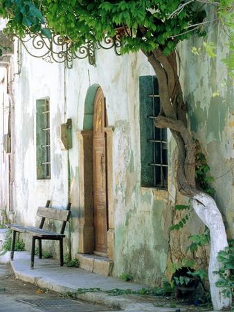 'House in the village Vessa on Chios, Greece' Photographic Print ...