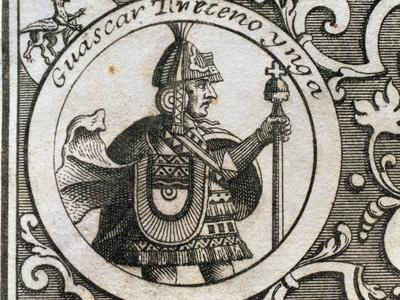 'Huascar Inca (H.1491-1532). Sapa Inca of the Inca Empire from 1527 to ...