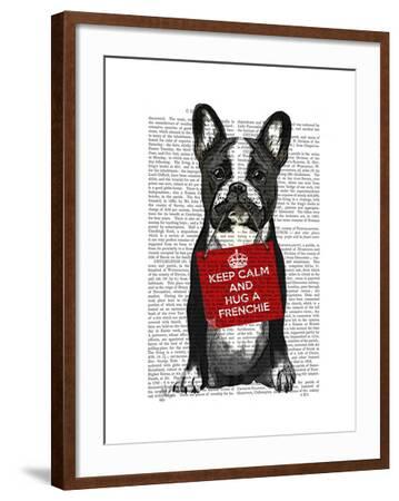 'Hug a Frenchie' Poster - Fab Funky | AllPosters.com