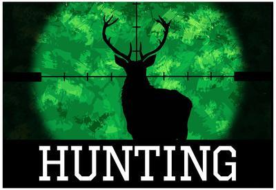 'Hunting Green Buck Poster Print' Photo | AllPosters.com