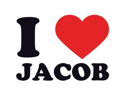 'I Heart Jacob' Giclee Print | AllPosters.com