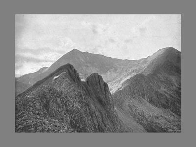 Snowdon and Crib-Goch, c1900 Photographic Print - I Slater | AllPosters.com
