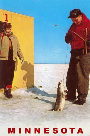 'Ice Fishing' Poster | AllPosters.com