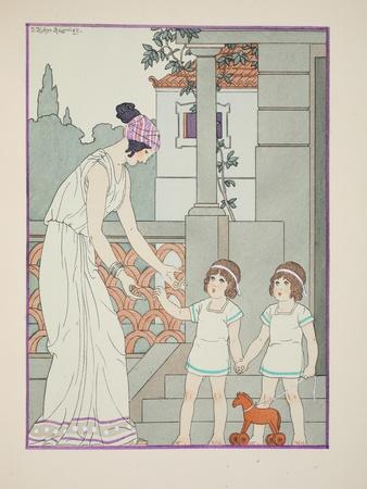 'Identical Twins, Illustration from 'The Works of Hippocrates', 1934 ...