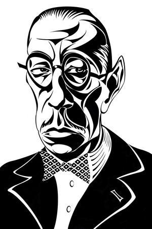 'Igor Stravinsky - caricature of the Russian composer 17 June 1882 - 6 ...