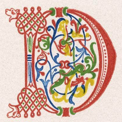 'Illuminated Letter D' Posters | AllPosters.com