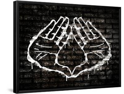 'Illuminati Hand Sign Graffiti' Posters | AllPosters.com
