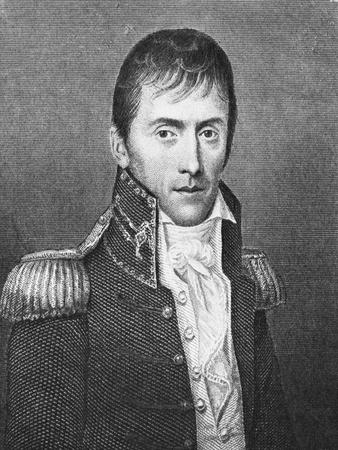 'Illustrated Portrait of Andrew Jackson in Uniform' Giclee Print ...