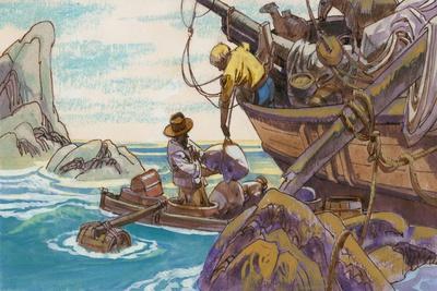 'Illustration for Swiss Family Robinson' Giclee Print | AllPosters.com