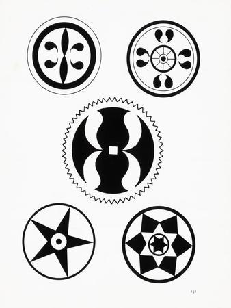 'Illustration of Hex Symbols' Giclee Print | AllPosters.com