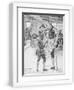 Illustration of Jim Hawkins and Long John Silver Giclee Print ...