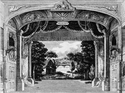 'Illustration of Proscenium Arch' Giclee Print | AllPosters.com