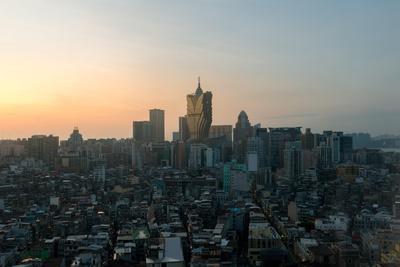 'Image of Macau (Macao), China. Skyscraper hotel and casino building at ...
